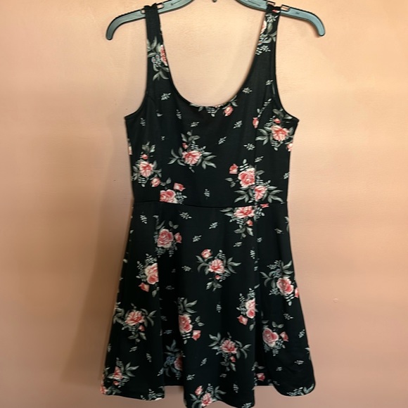 Divided | Dresses | Black Mini Flared Sleeveless Dress | Poshmark